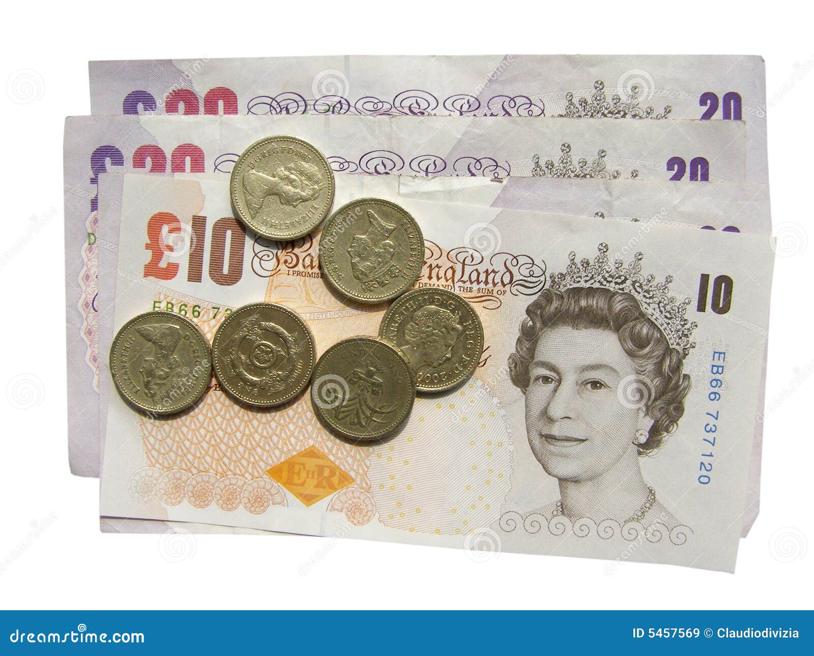 Ponden redactionele stock afbeelding. Image of geld, penny - 5457569