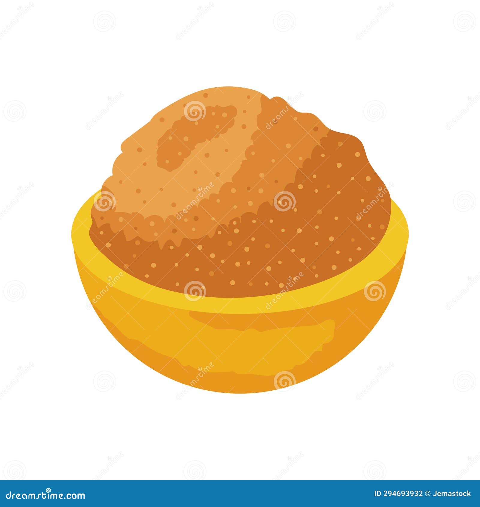Pongal Jaggery Pile Cartoon Vector | CartoonDealer.com #294693897