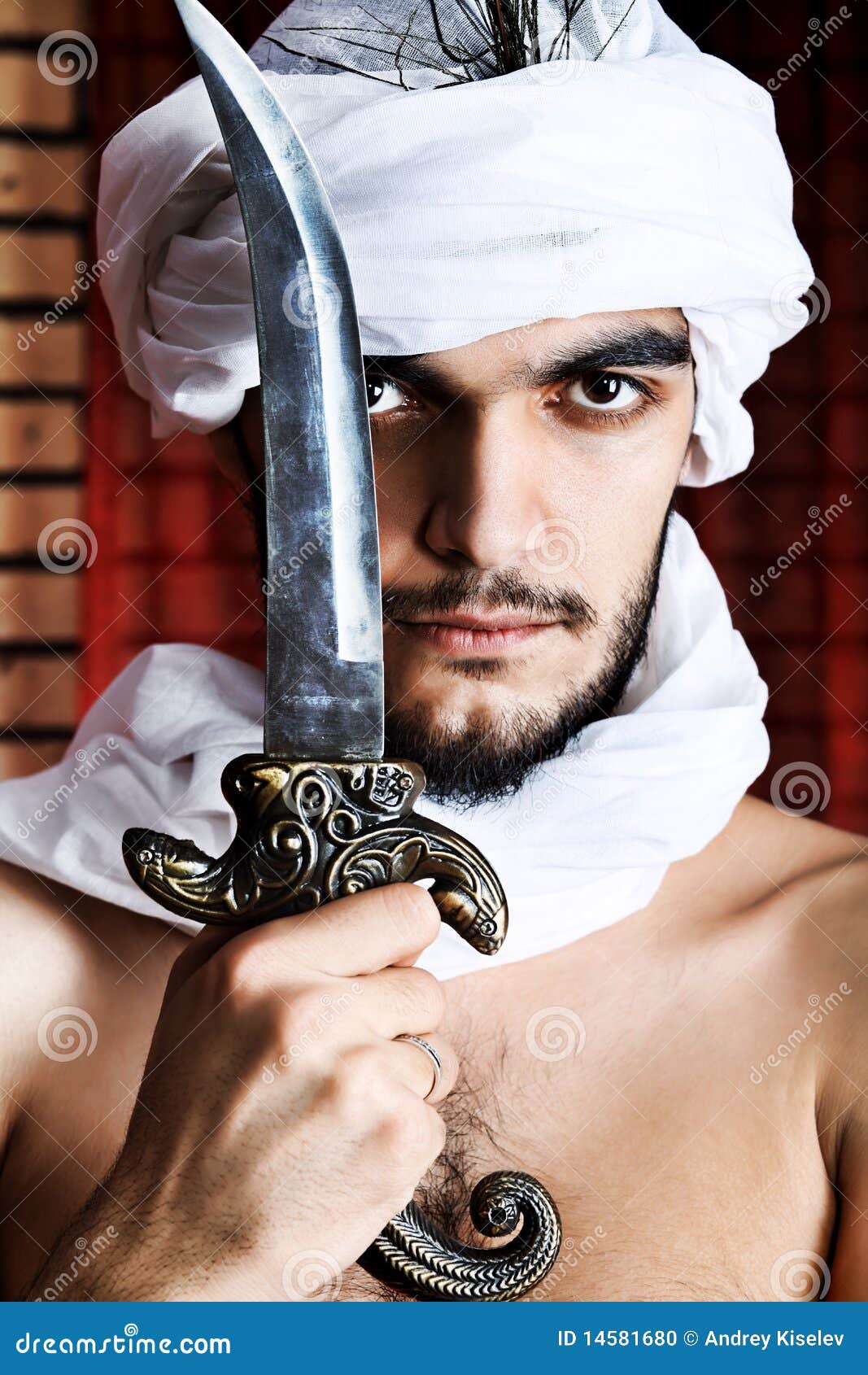 Poniard stock photo. Image of aggressive, arabian, costume - 14581680
