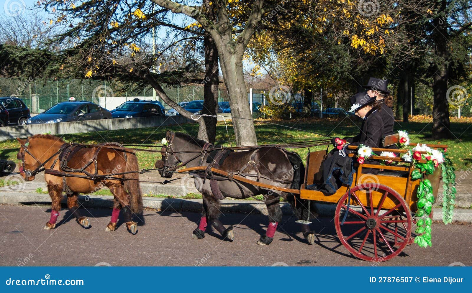 Ponies at Paris Horse Parade Editorial Photography - Image of four ...