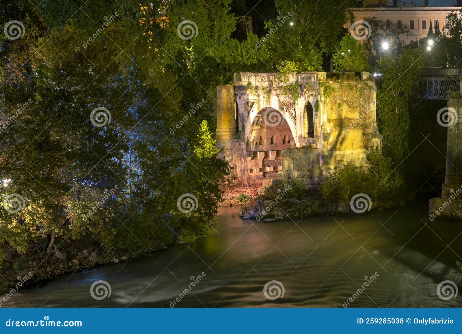 Pons Aemilius stock photo. Image of emilio, arch, stone - 259285038