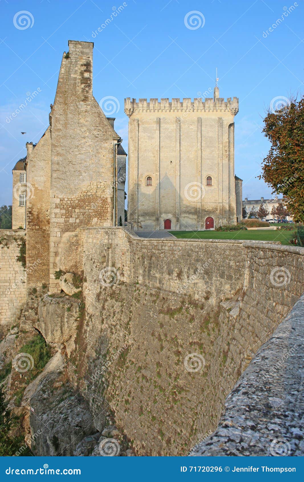 Pons Castle, France stock photo. Image of courthouse - 71720296