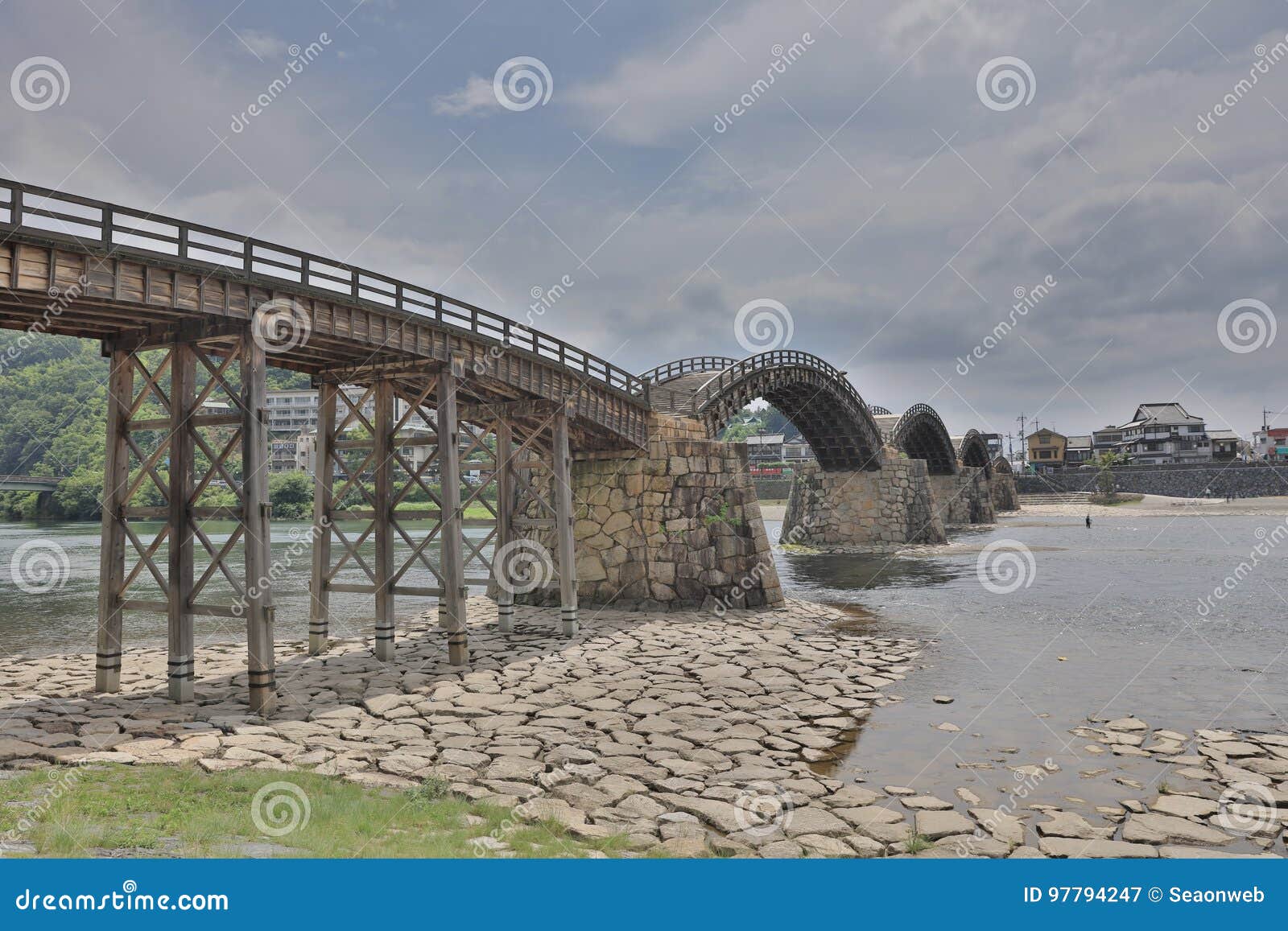 Pont De Kintai Dans Iwakuni, Yamaguchi Photographie éditorial - Image ...