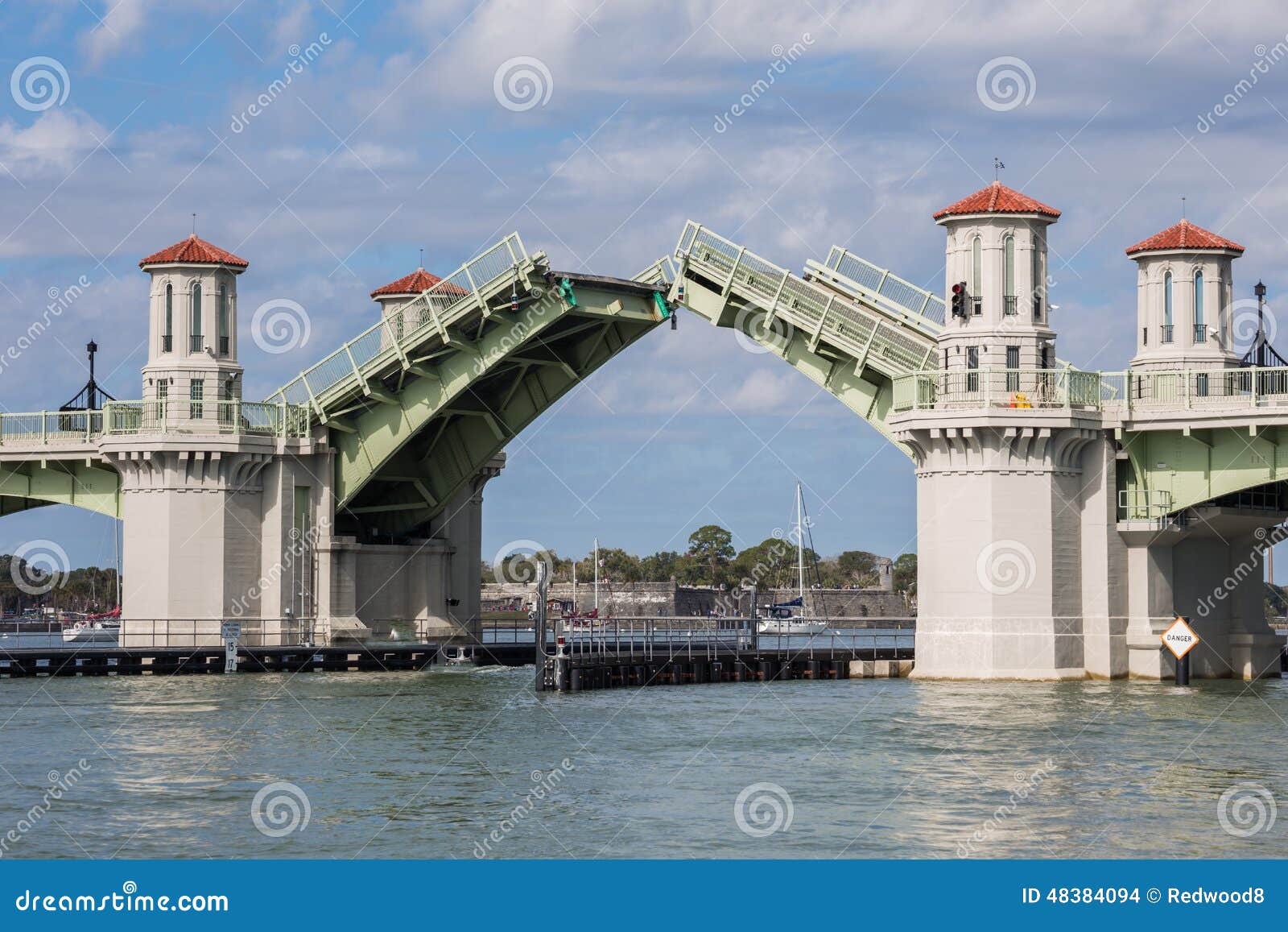 Pont En Bascule Mobile, St Augustine Photo stock - Image du moderne ...