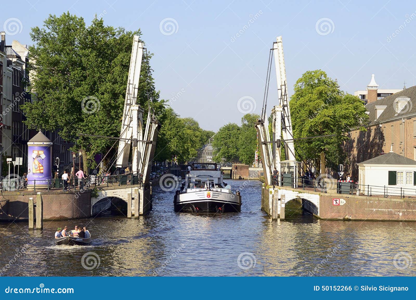 Pont-levis, Pont, Canal, Hollande, Amsterdam Photo éditorial - Image du ...