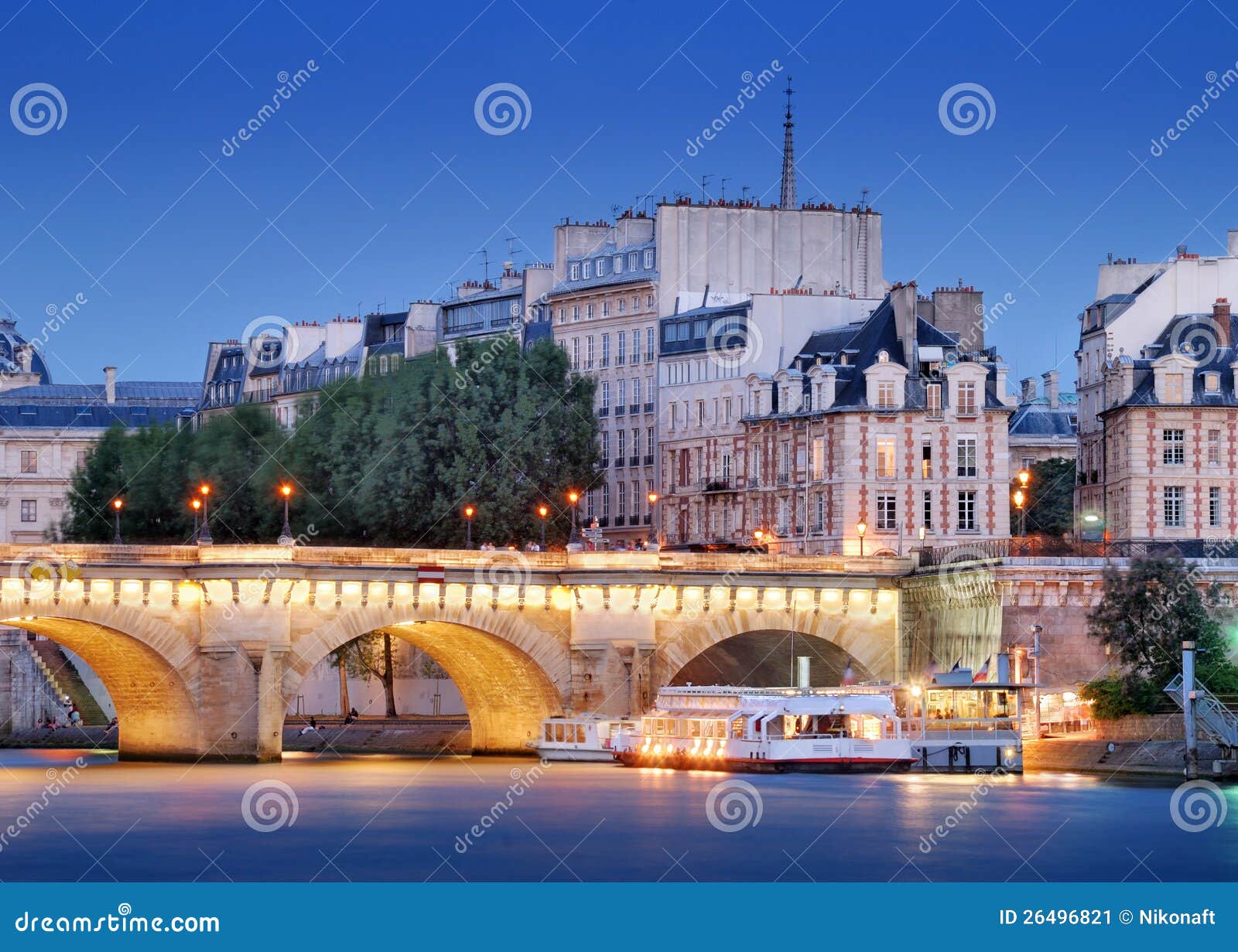 The Pont Neuf , The Oldest Standing Bridge Across The River Seine In ...