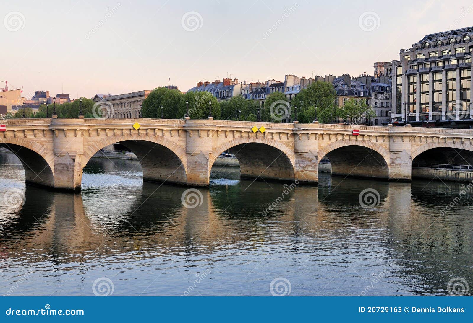 Pont Neuf, Paris, France image stock. Image du clair - 20729163