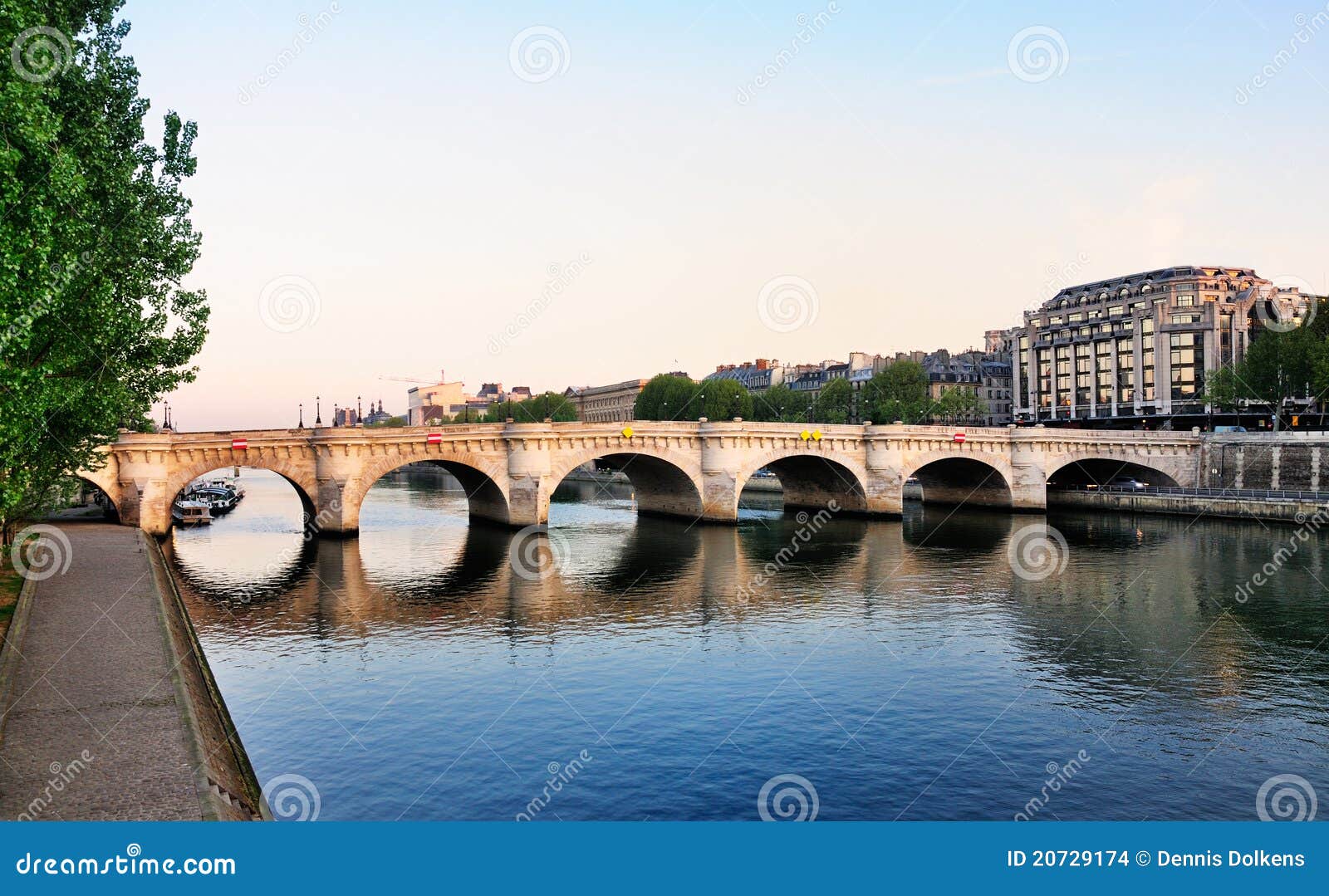 The Pont Neuf , The Oldest Standing Bridge Across The River Seine In ...