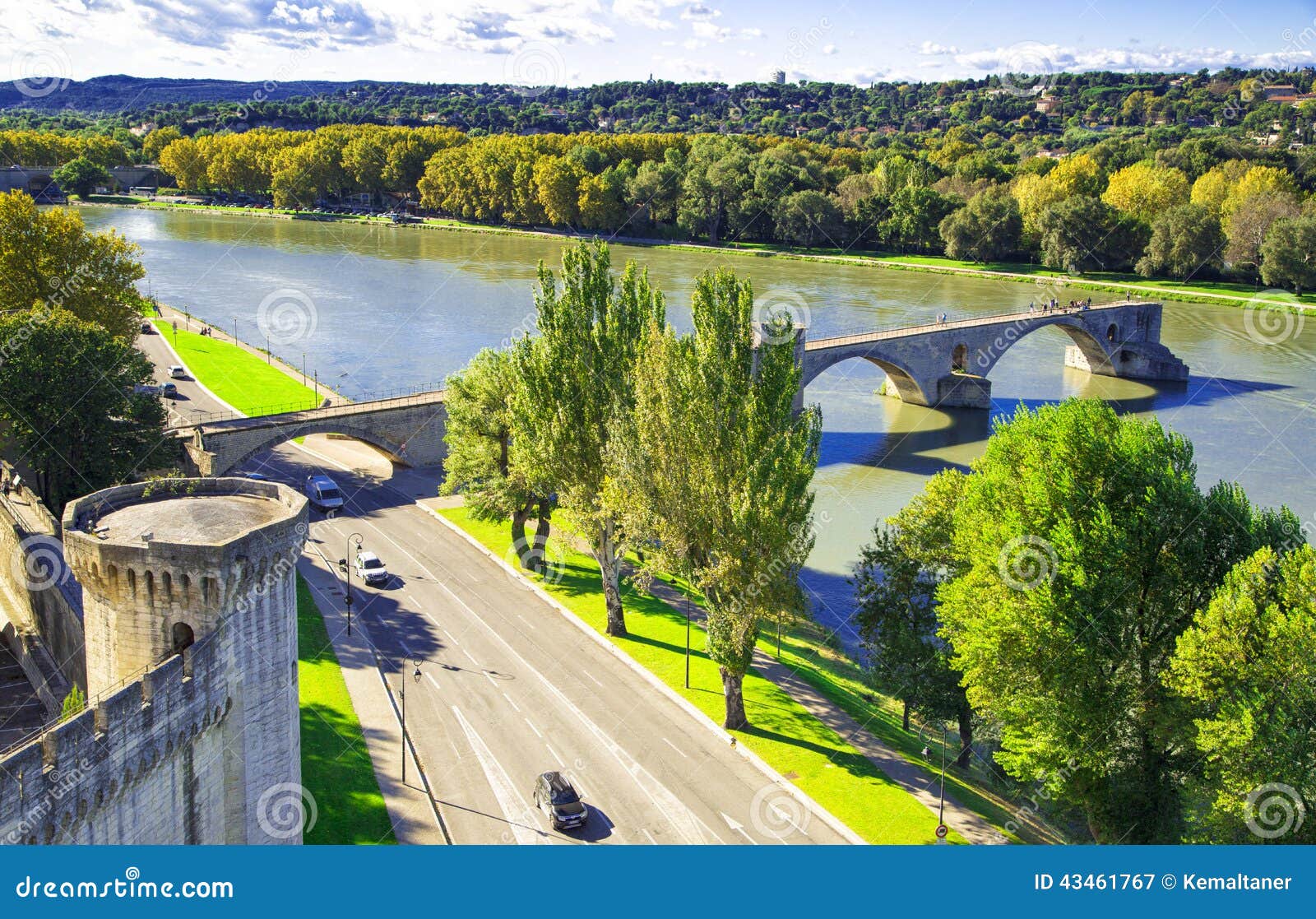 Pont D`Avignon - Avignon - France Stock Photo | CartoonDealer.com ...