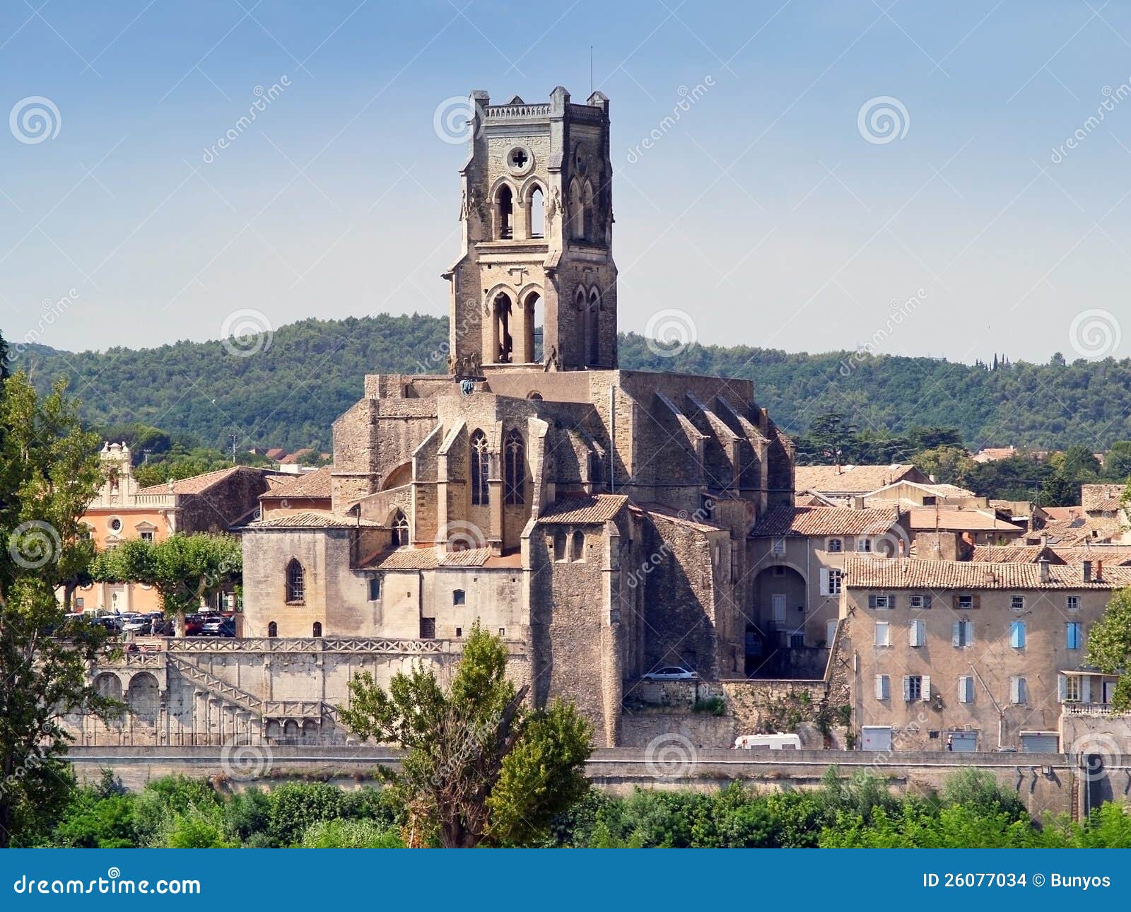 Pont Saint Esprit, Gard, France Stock Photo - Image of construction ...
