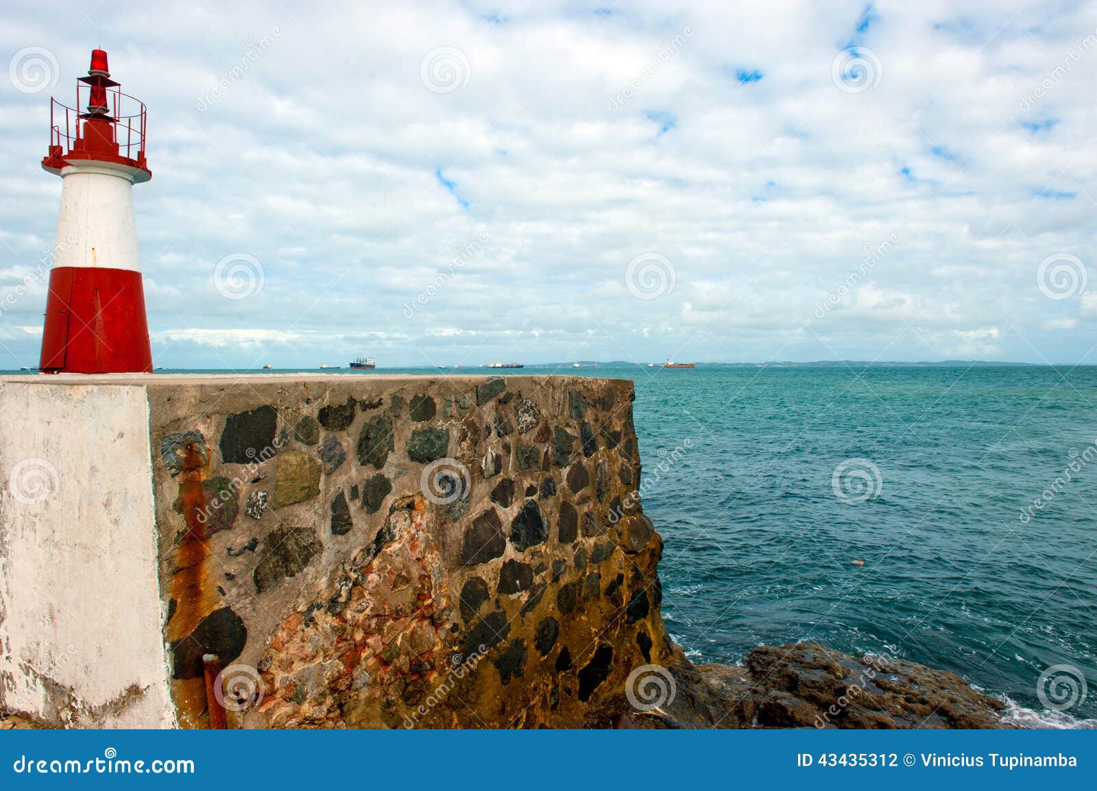 Ponta de Humaita foto de archivo. Imagen de brasil, océano - 43435312