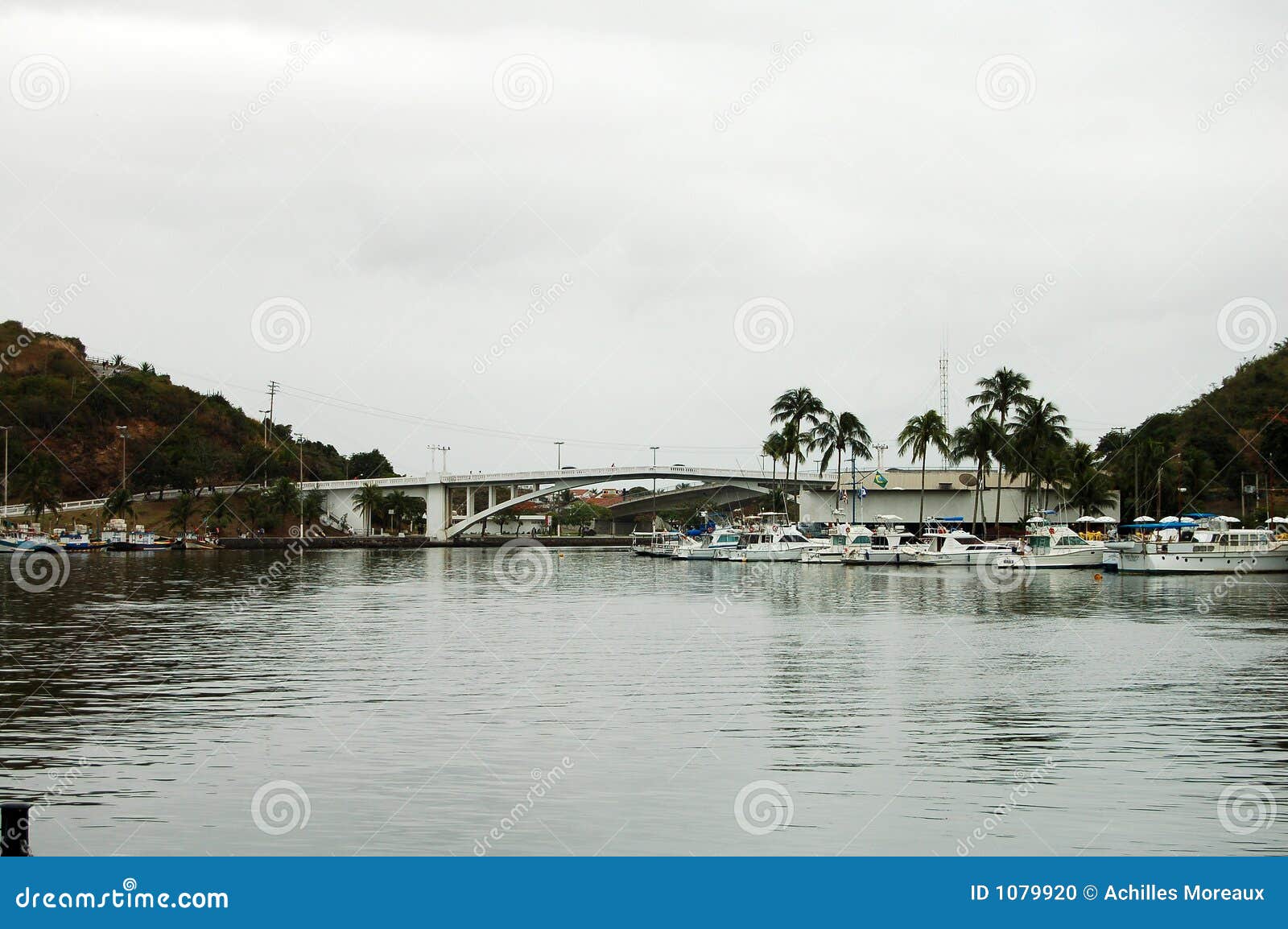 Ponte de Feliciano Sodre foto de stock. Imagem de oceano - 1079920