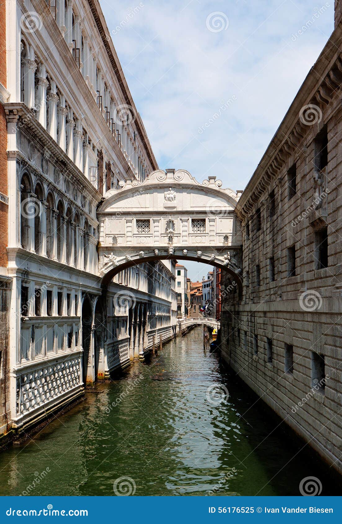 Ponte Dei Sospiri, Venezia, Italia Immagine Stock - Immagine di ...