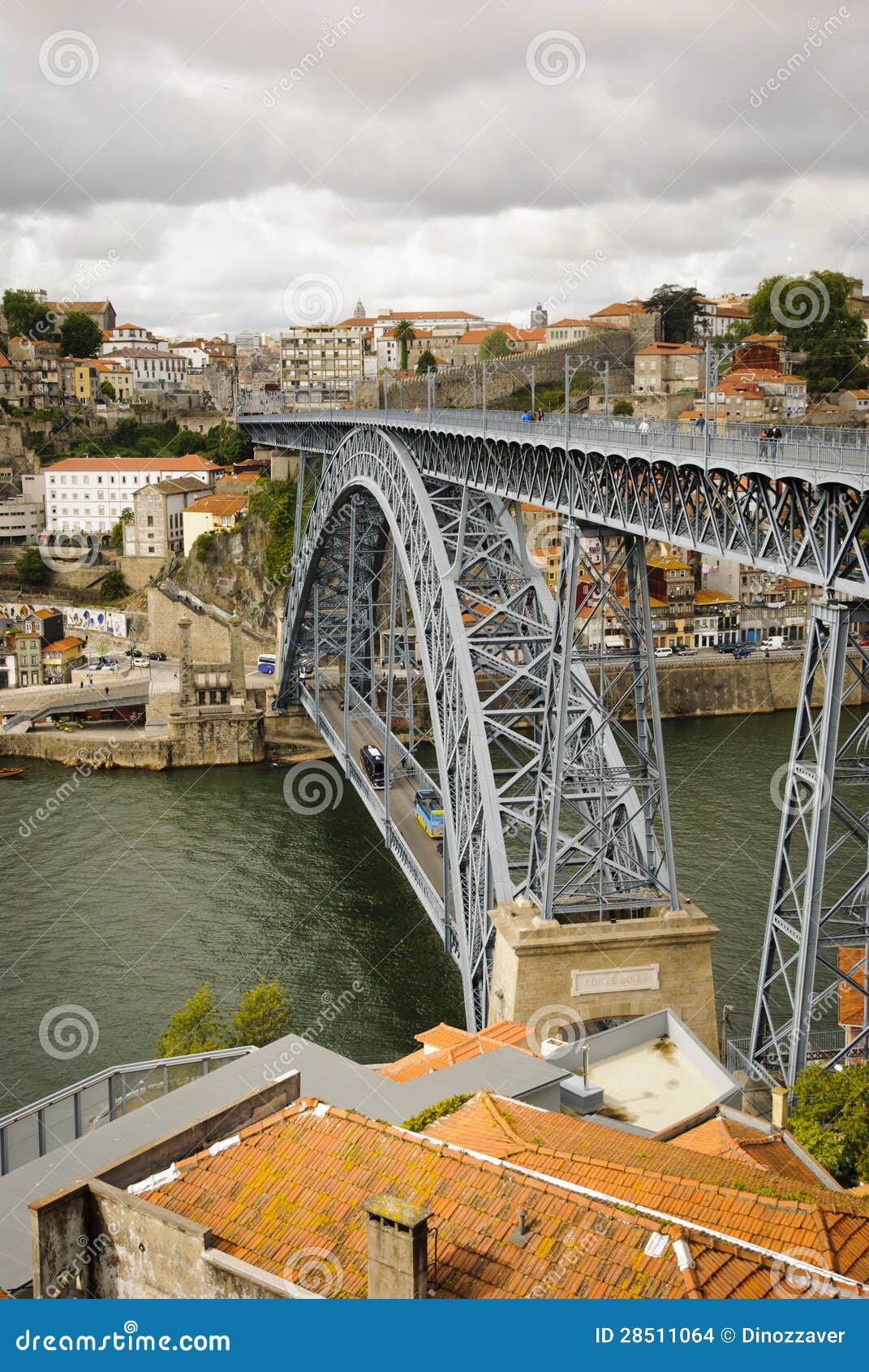 Ponte Luis I bridge, Porto stock photo. Image of downtown - 28511064