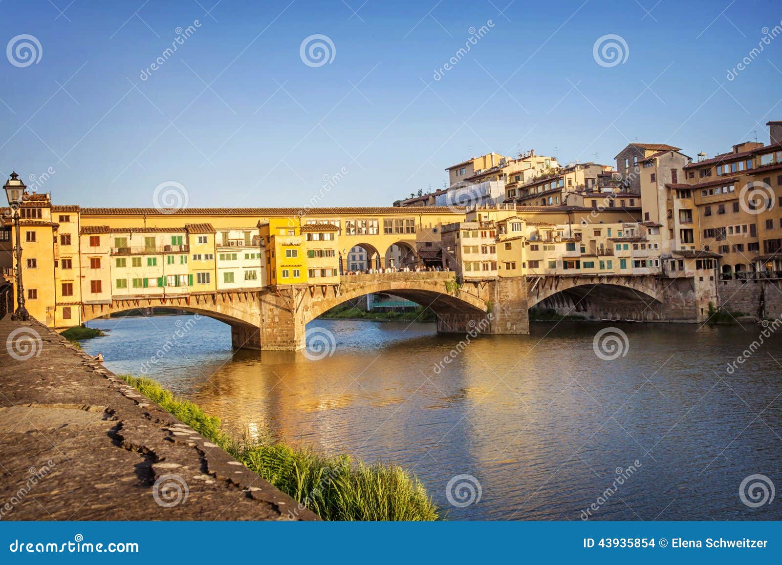 Ponte Vecchio stock photo. Image of italian, canal, outdoors - 43935854