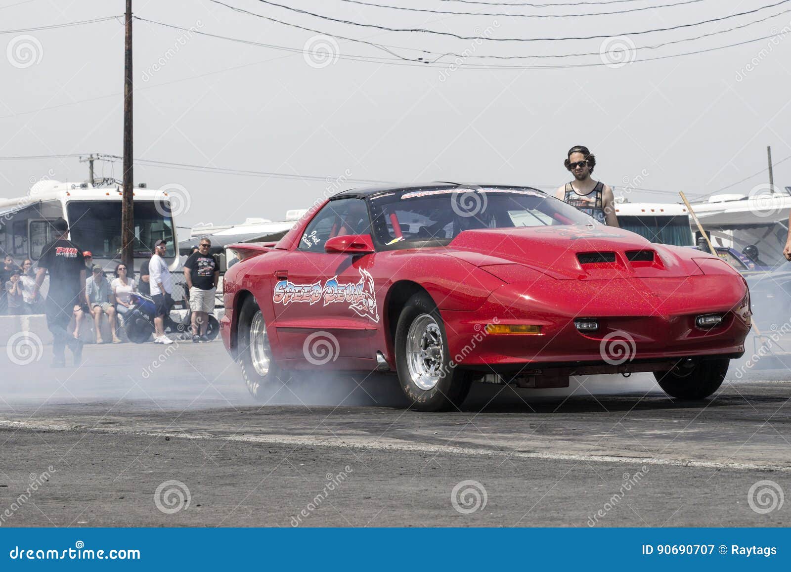 Pontiac Firebird On The Track Editorial Photo | CartoonDealer.com #90690707