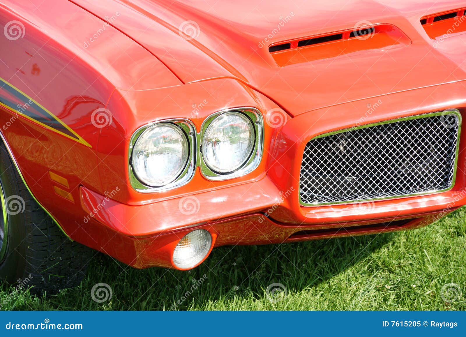 Pontiac GTO stock image. Image of collage, grill, devant - 7615205