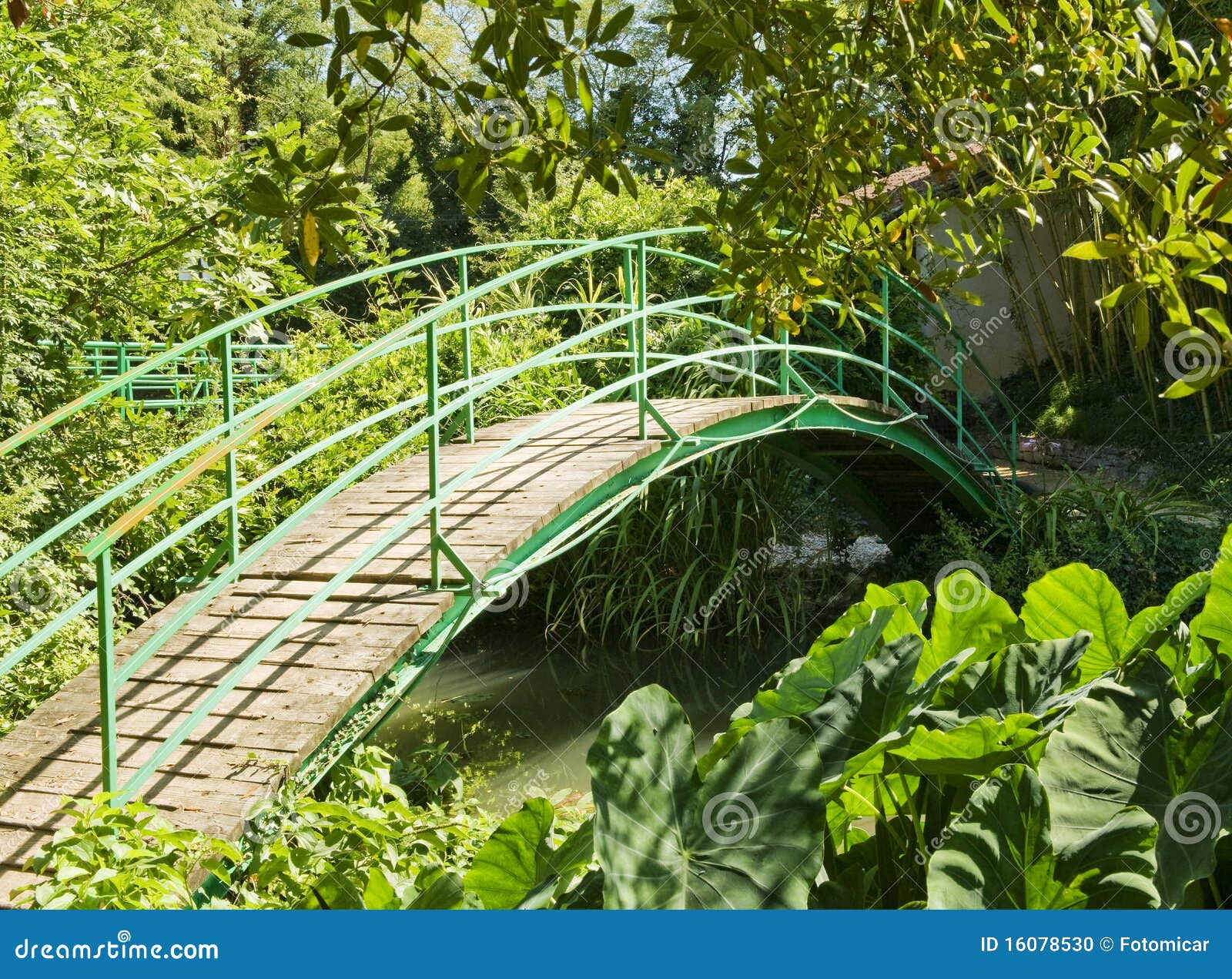 Ponticello Al Giardino Del Monet Fotografia Stock - Immagine di ...
