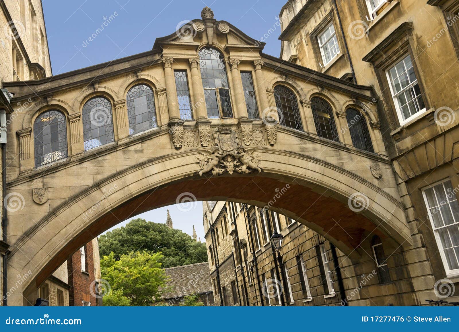 Ponticello Dei Sospiri Oxford - in Inghilterra Fotografia Stock ...