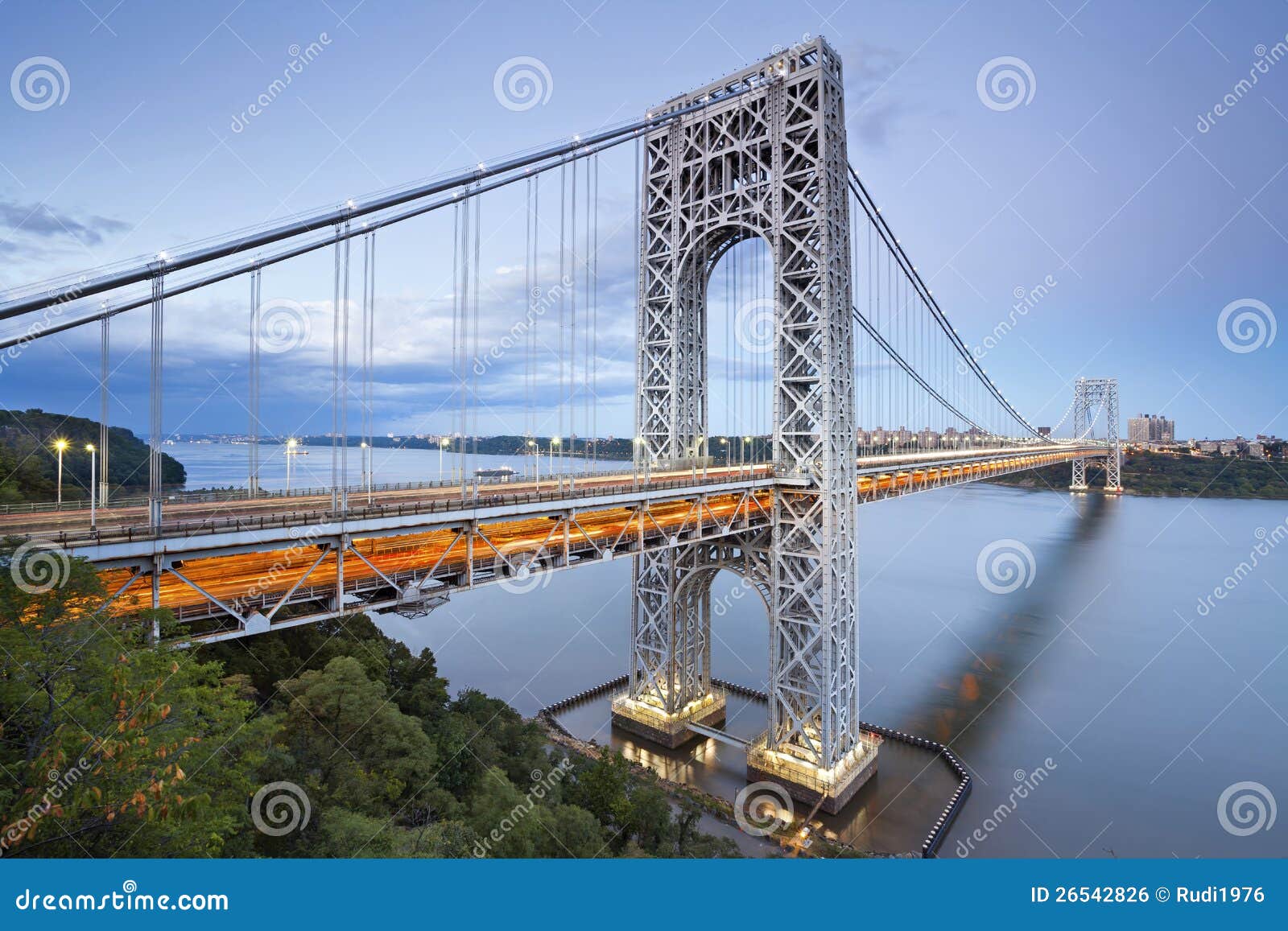 Ponticello Di George Washington, New York. Fotografia Stock - Immagine ...
