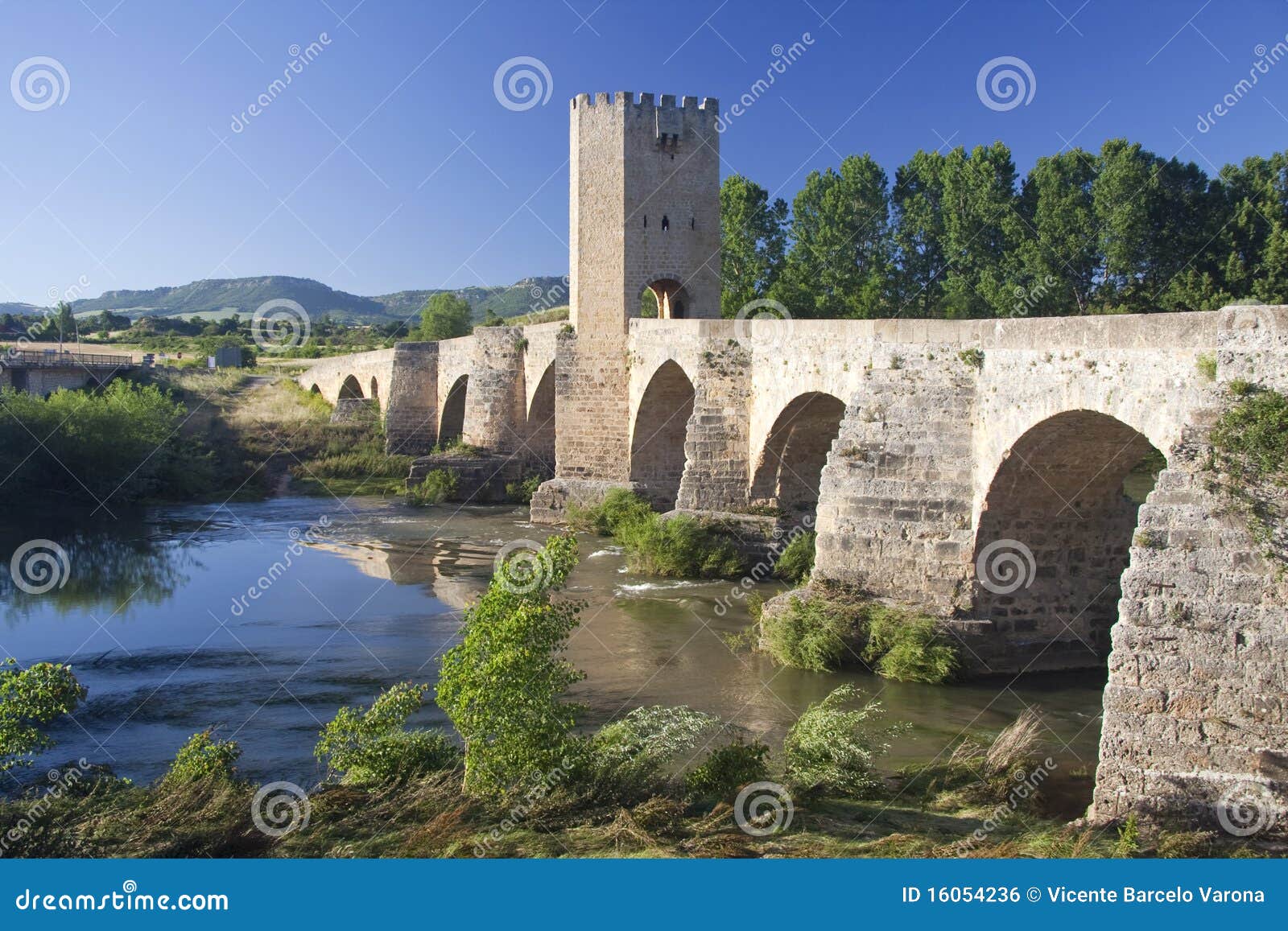 Ponticello romano fotografia stock. Immagine di limite - 16054236