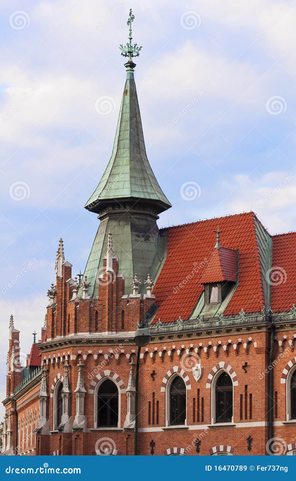 Pontificial University, Krakow. Stock Image - Image of polish, catholic ...