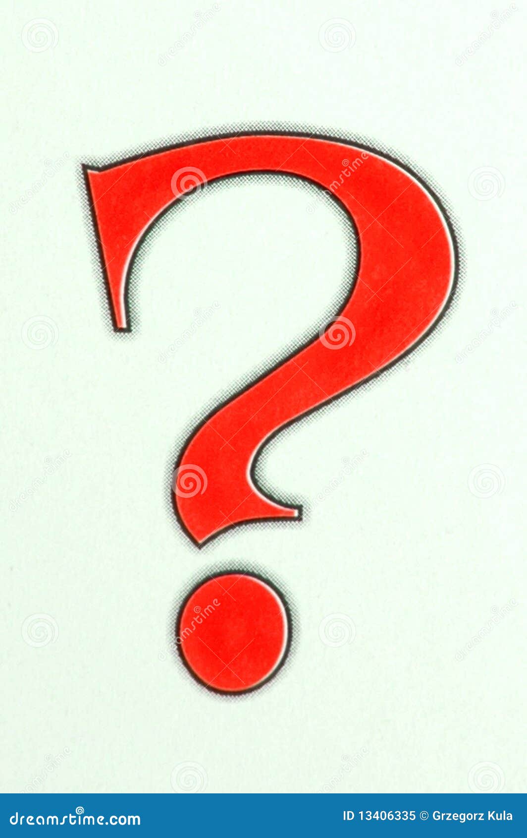 Ponto de interrogação imagem de stock. Imagem de interrogativo - 13406335