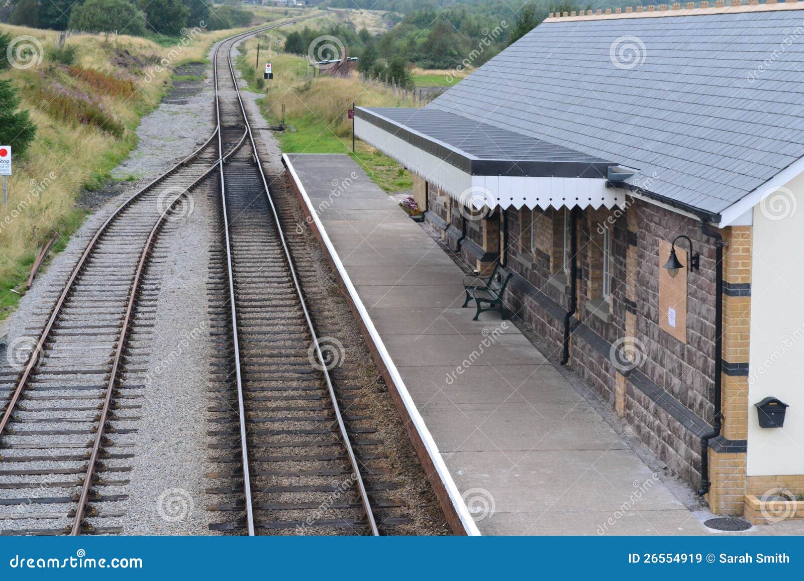 Pontypool Et Station De Train De Bleanavon Image stock - Image du ...