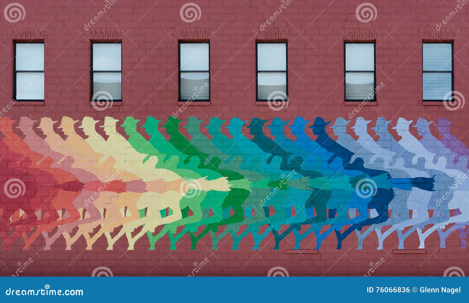 Pony Express mural editorial photo. Image of express - 76066836