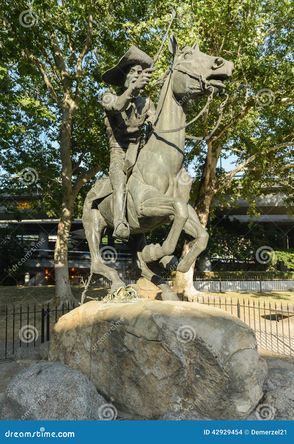 Pony Express Statue stock photo. Image of transportation - 42929454