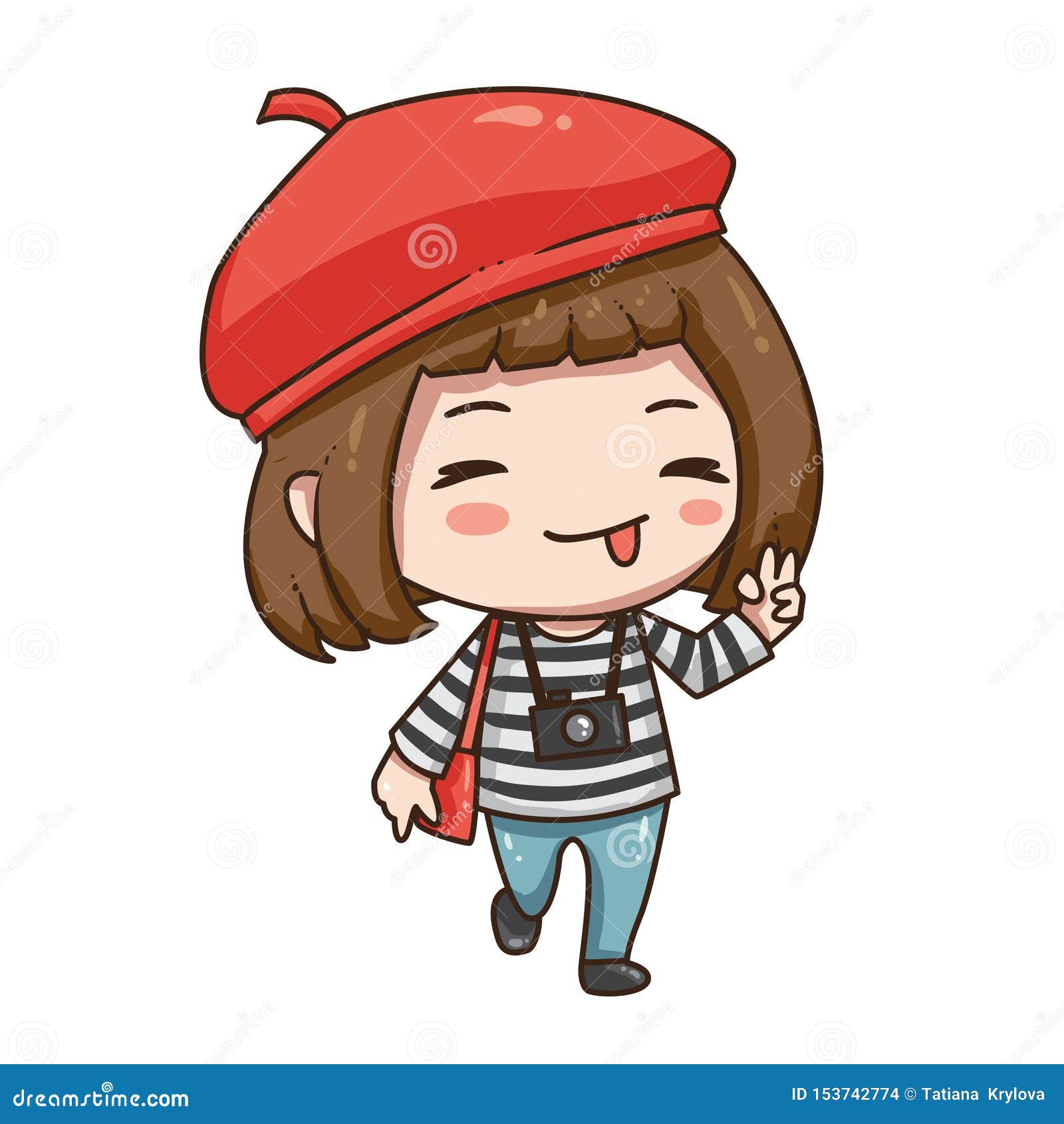 Cute Chibi Kawaii Characters. Alphabet Professions. Letter M - Miner ...