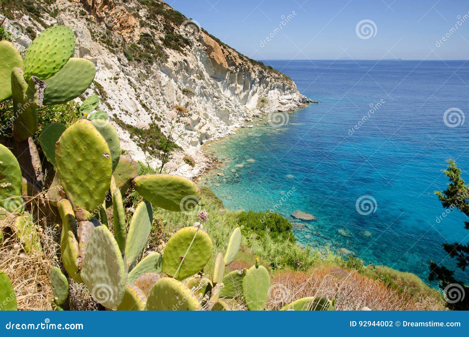 Ponza beach stock photo. Image of beautiful, sunlight - 92944002