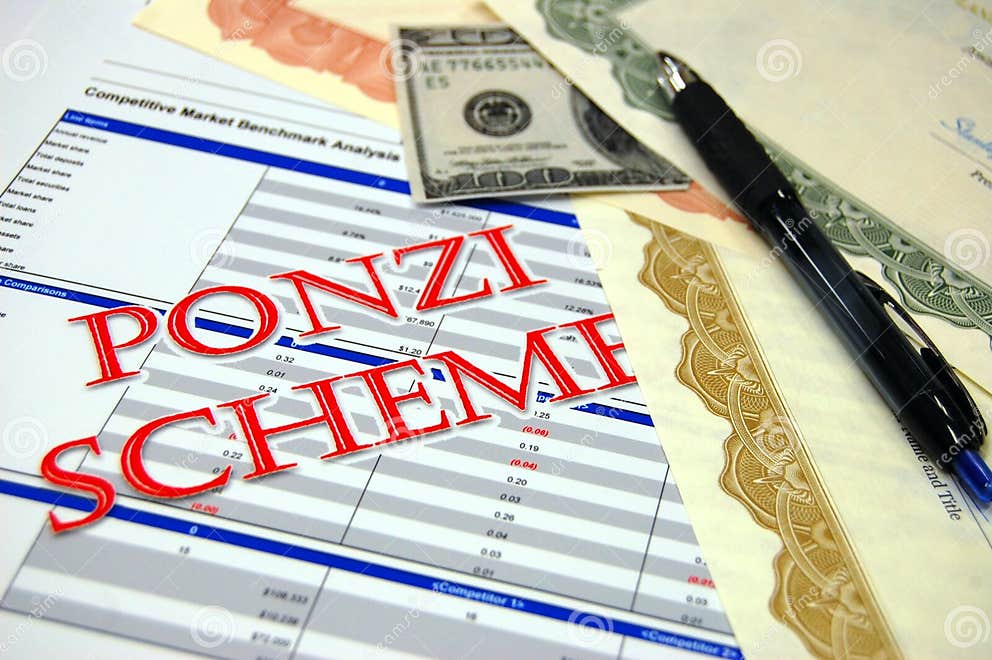 Ponzi Scheme stock photo. Image of securities, blue, scheme - 11205378