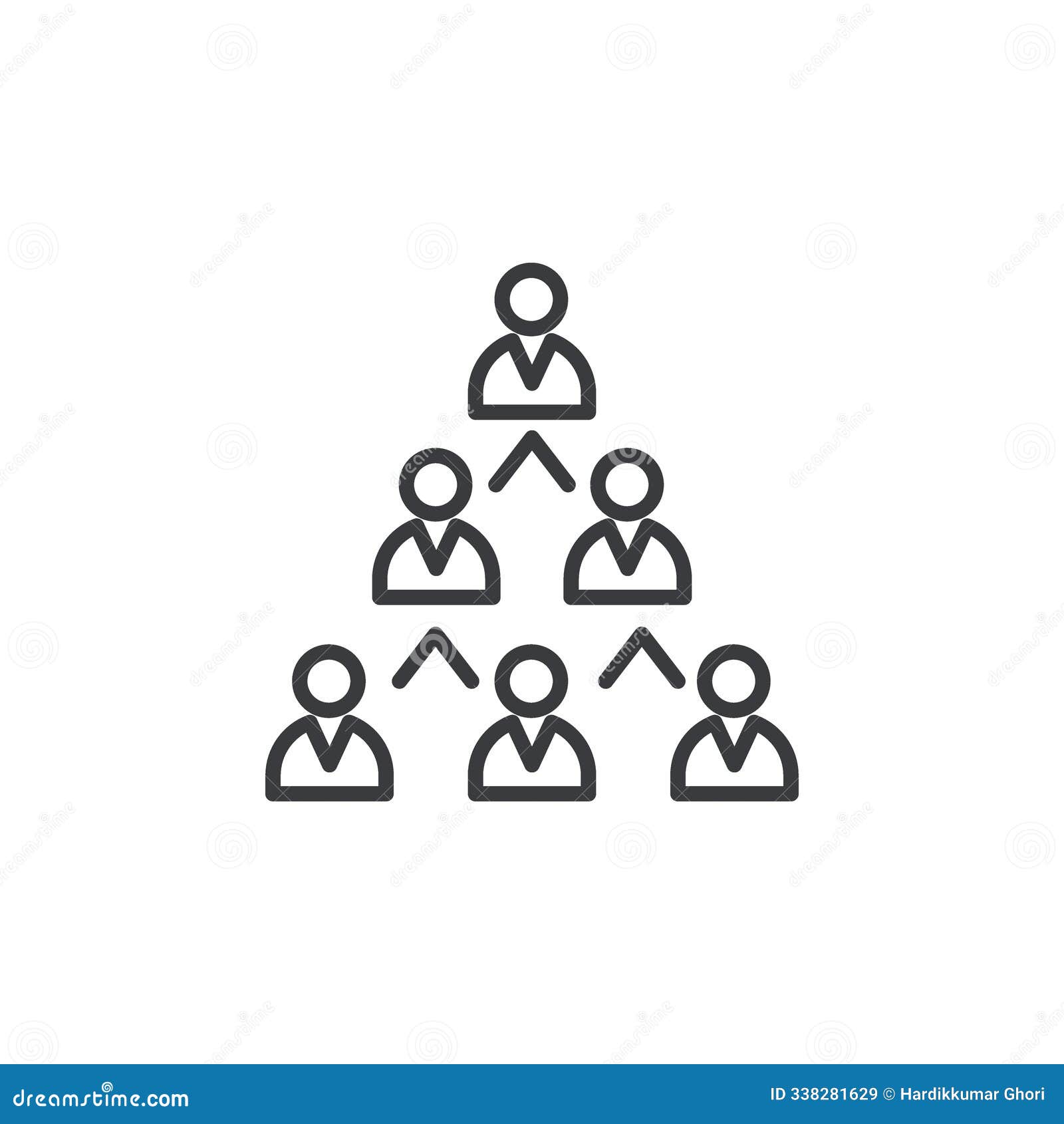 Ponzi Scheme Icon Vector Set on White Background Stock Vector ...