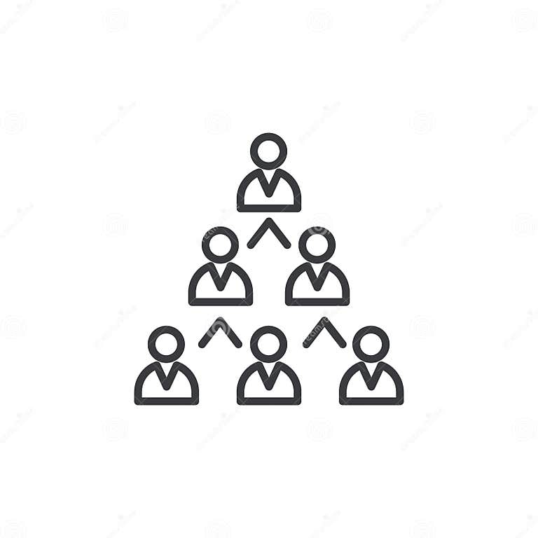 Ponzi Scheme Icon Vector Set on White Background Stock Vector ...