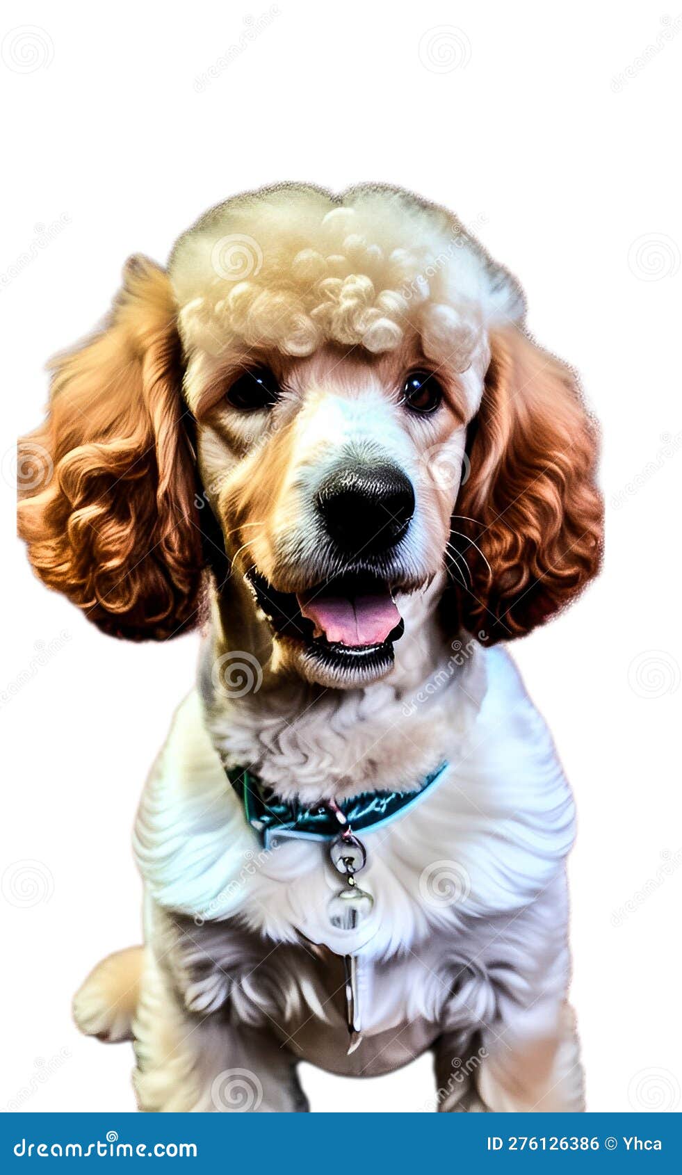 Poodle Illustration Artificial Intelligence Artwork Generated Stock ...