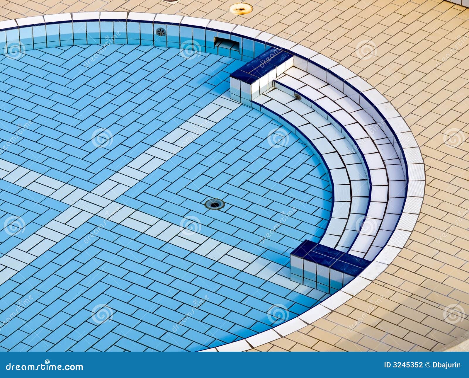 Pool stock photo. Image of tile, tiles, quarter, circle - 3245352