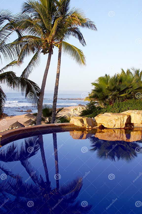 Pool stock image. Image of lucas, outdoor, pool, mexico - 654129