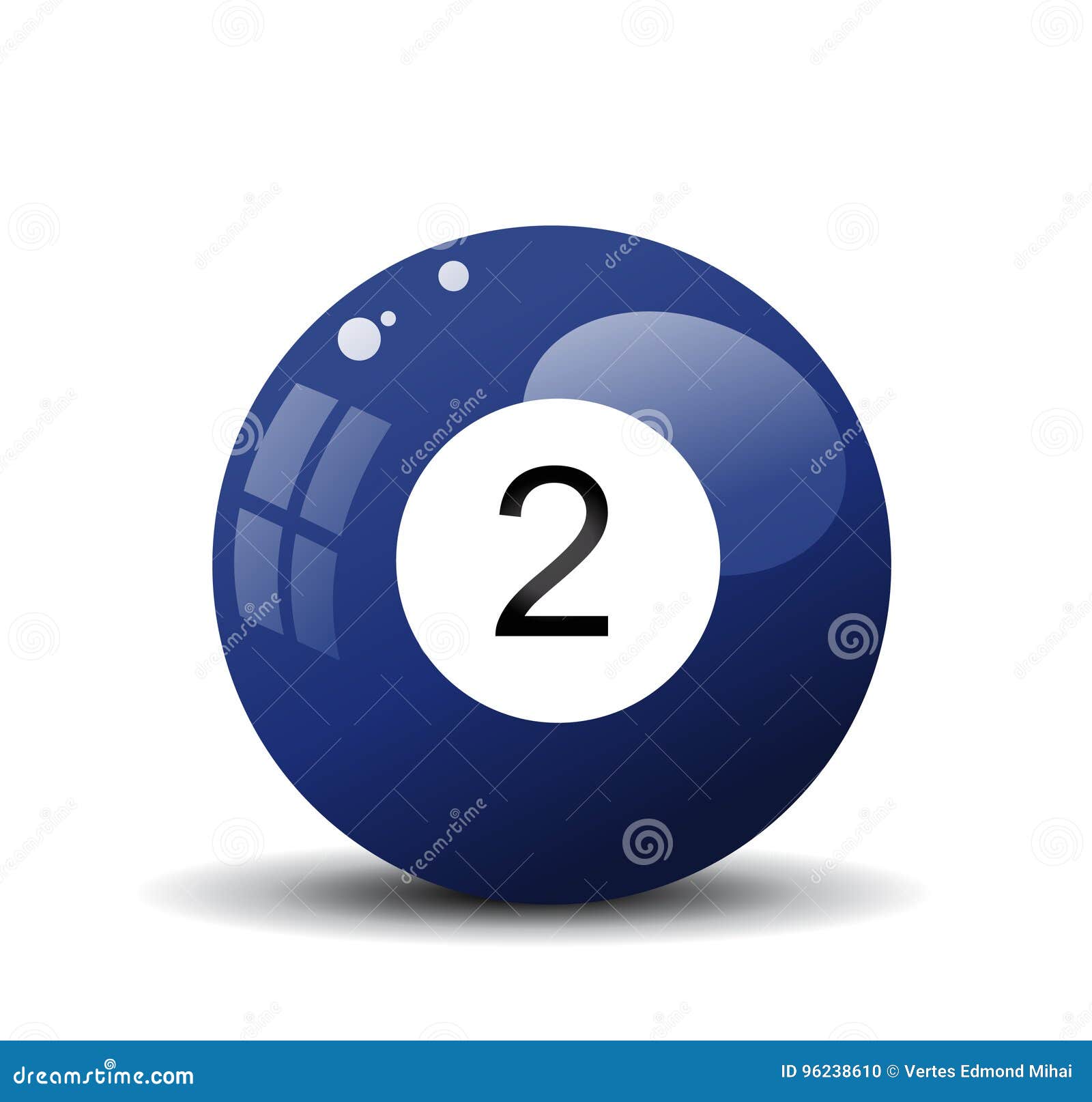 Pool Ball Vector Illustration Stock Vector - Illustration of view, game ...