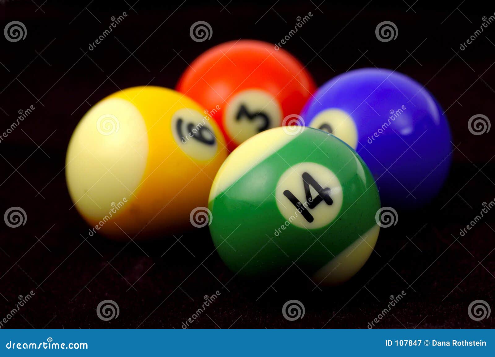 Pool Balls stock image. Image of challenge, gamble, round - 107847