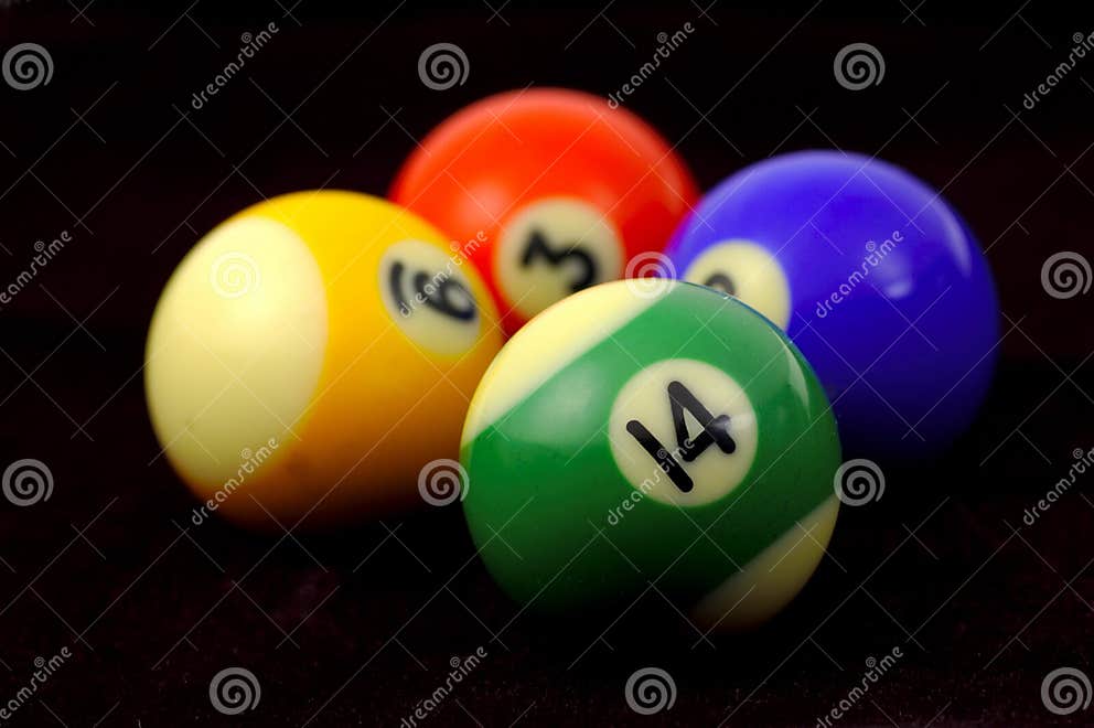 Pool Balls stock image. Image of challenge, gamble, round - 107847