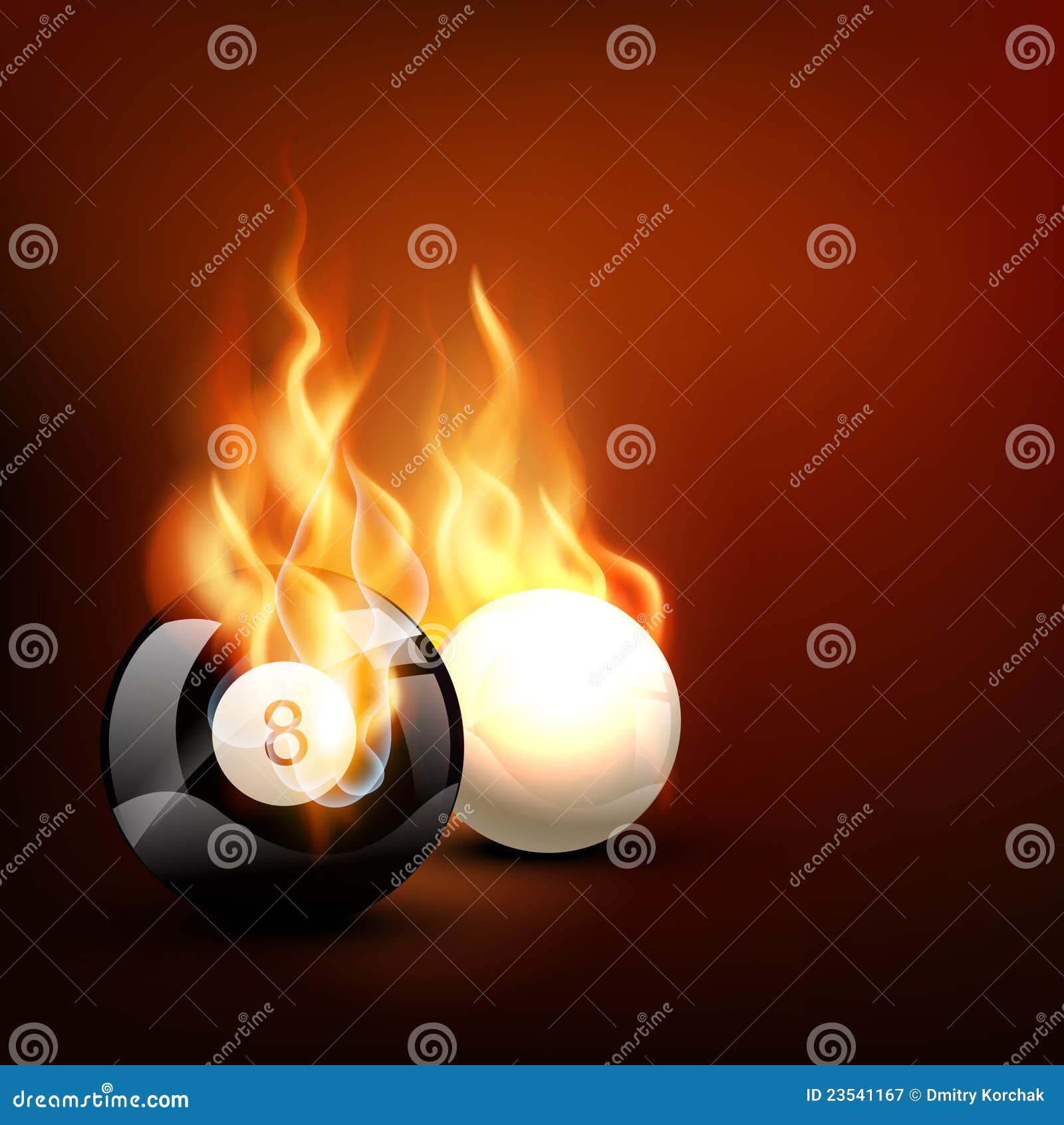 Flaming Pool Balls Stock Illustrations – 14 Flaming Pool Balls Stock ...