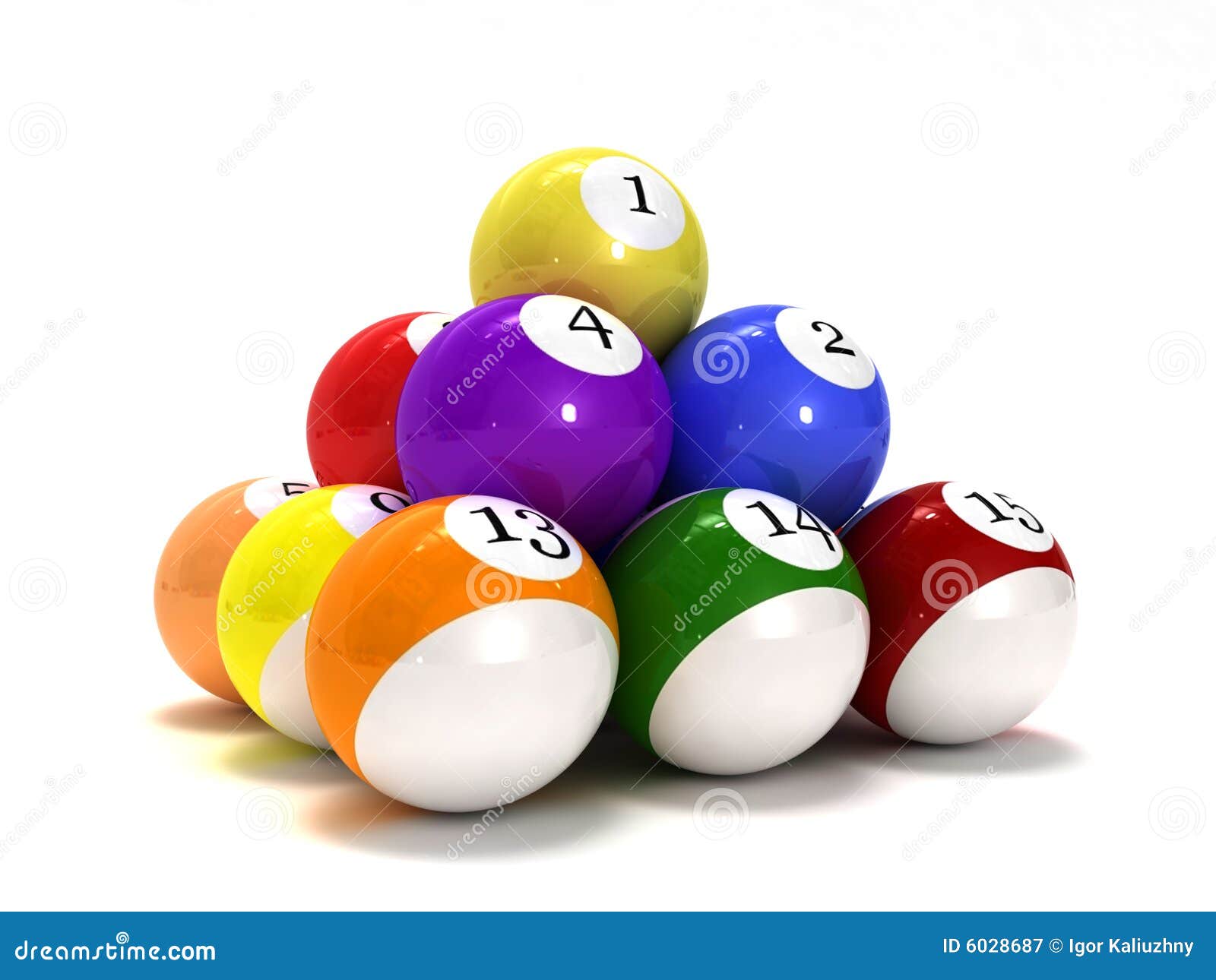 Pool balls stock image. Image of money, blue, descriptive - 6028687