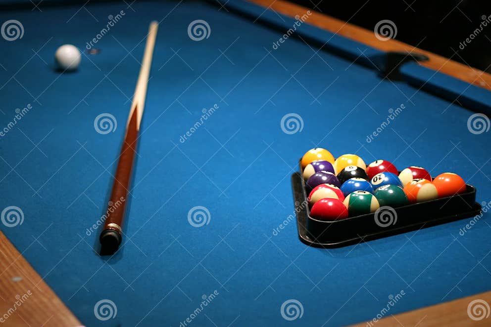 Pool balls stock image. Image of edge, surface, pool, balls - 683201