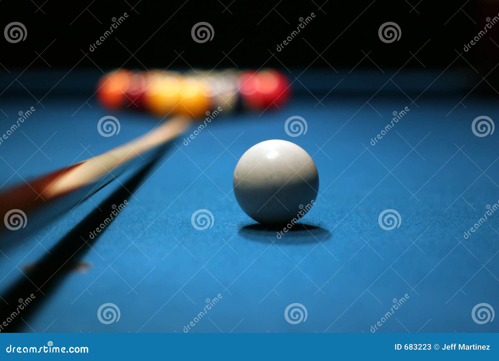 Pool balls stock image. Image of balls, blue, billiards - 683223