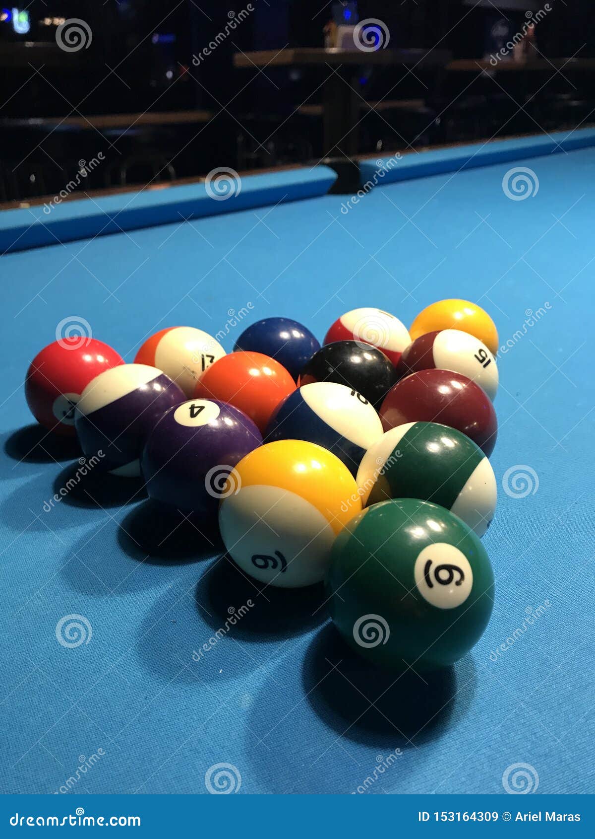Pool balls stock image. Image of pool, balls, ready - 153164309