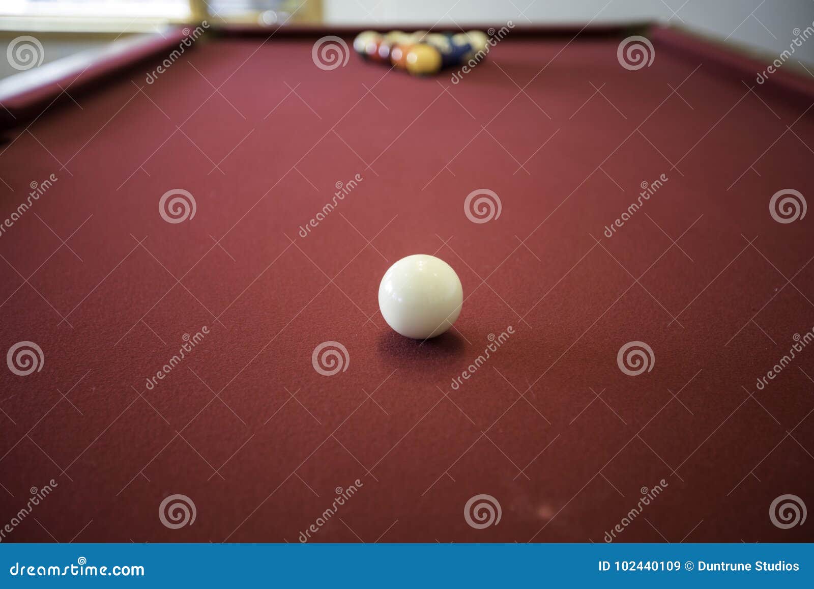 Pool Balls Red Table stock image. Image of ball, colors - 102440109