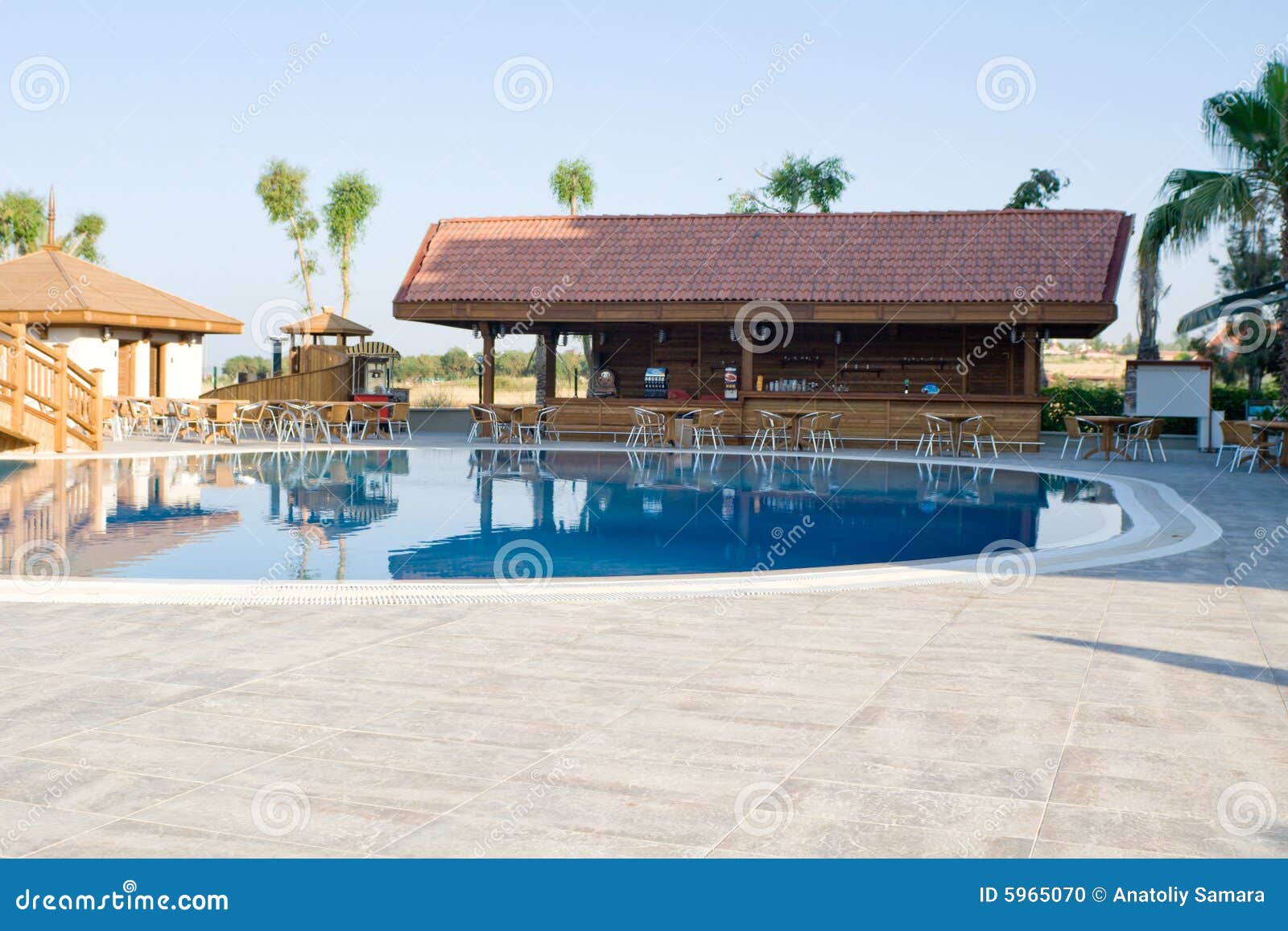 Pool bar at resort stock photo. Image of relaxation, accommodation ...