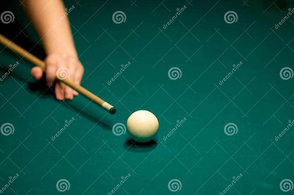 Pool Billard shoot stock image. Image of billiard, entertainment - 15091671