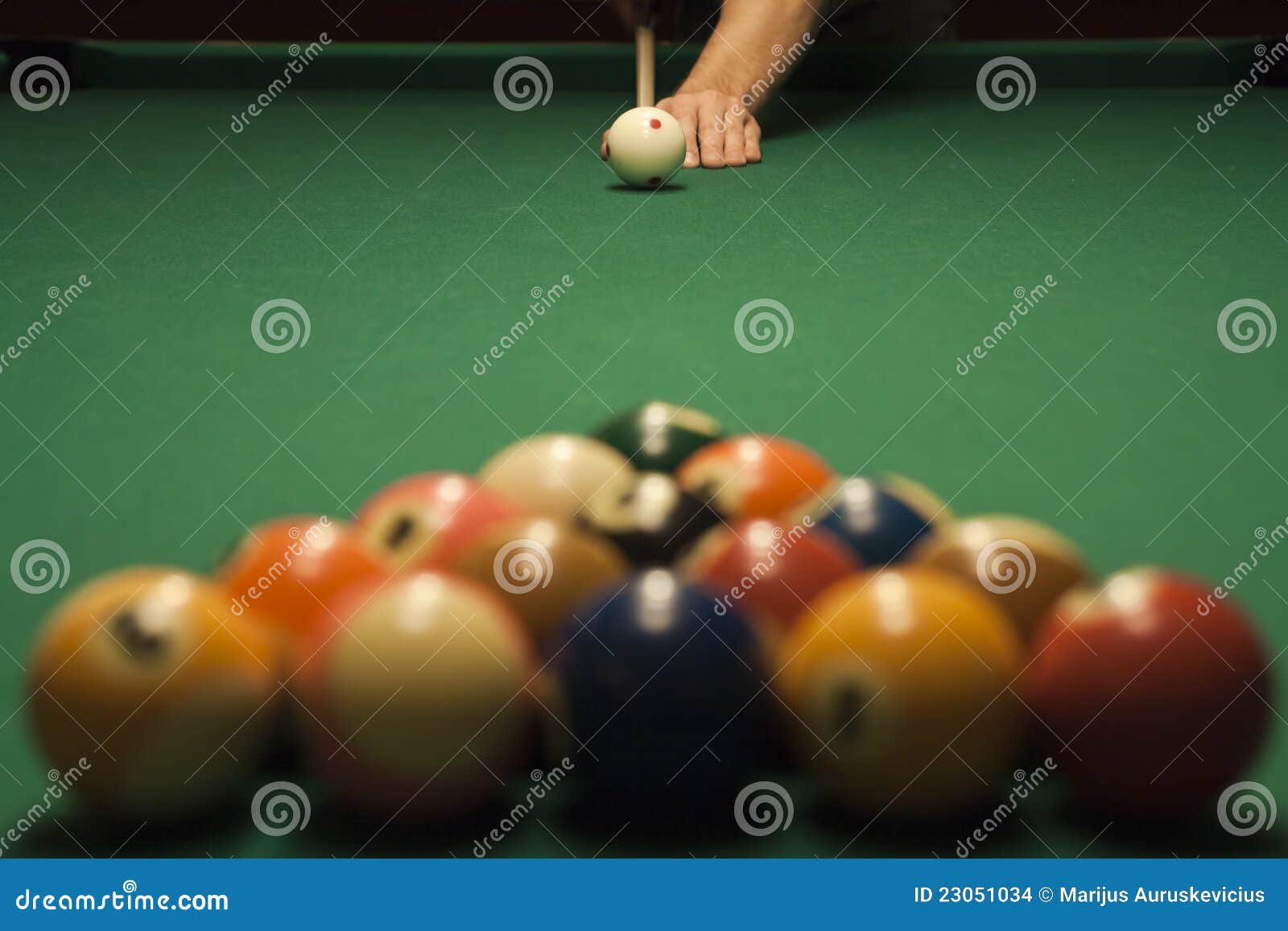 Pool (billiard) game stock photo. Image of nightclub - 23051034